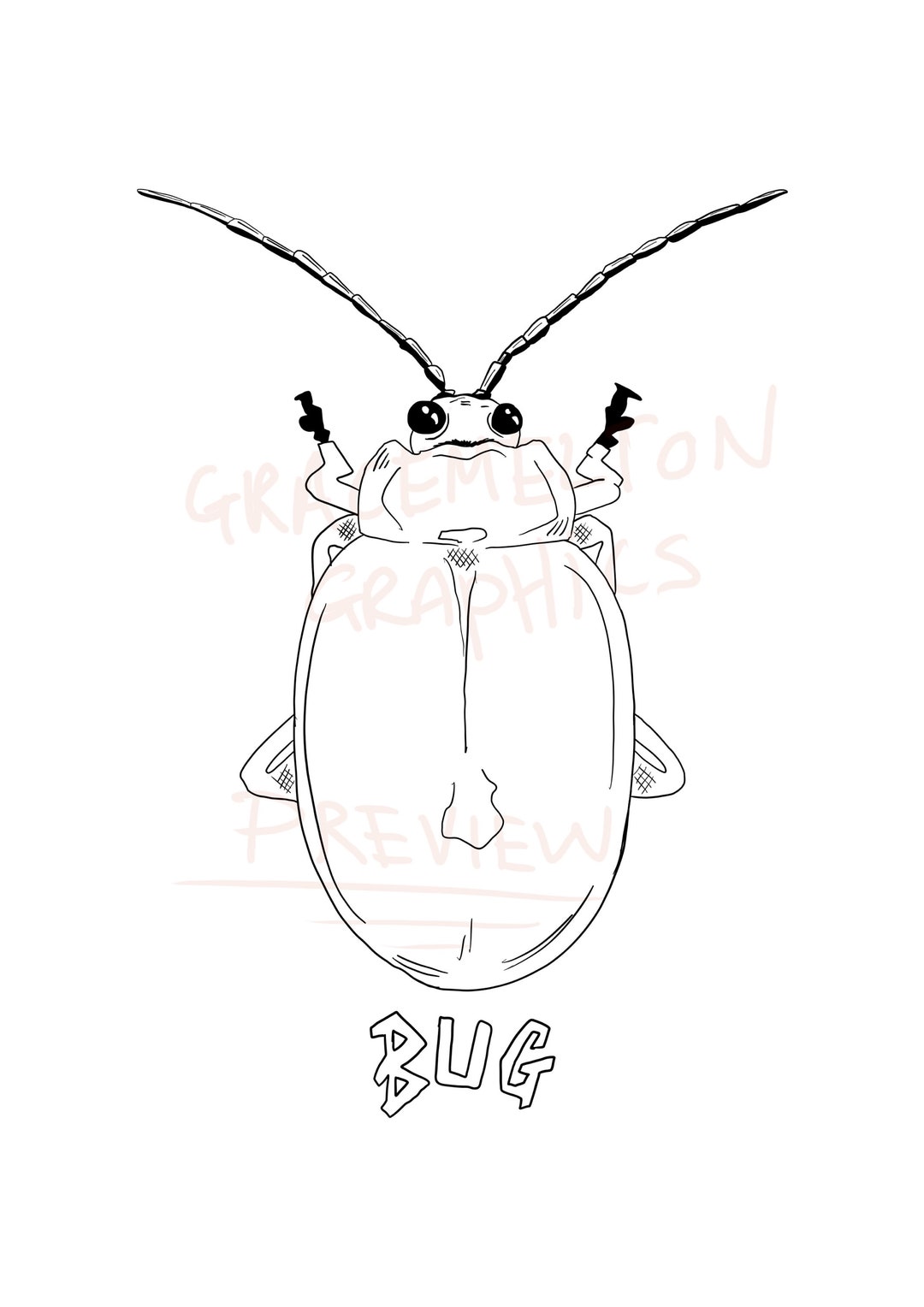 Tattoo Design Inspired by 'bug' by Fontaines D.C. - Etsy