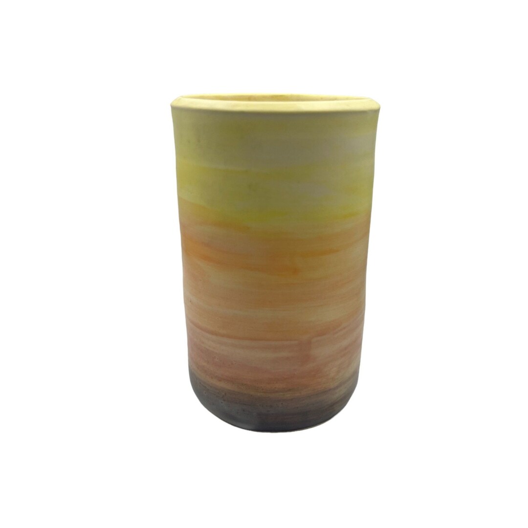 Vintage 70s Ceramic Vase - Etsy