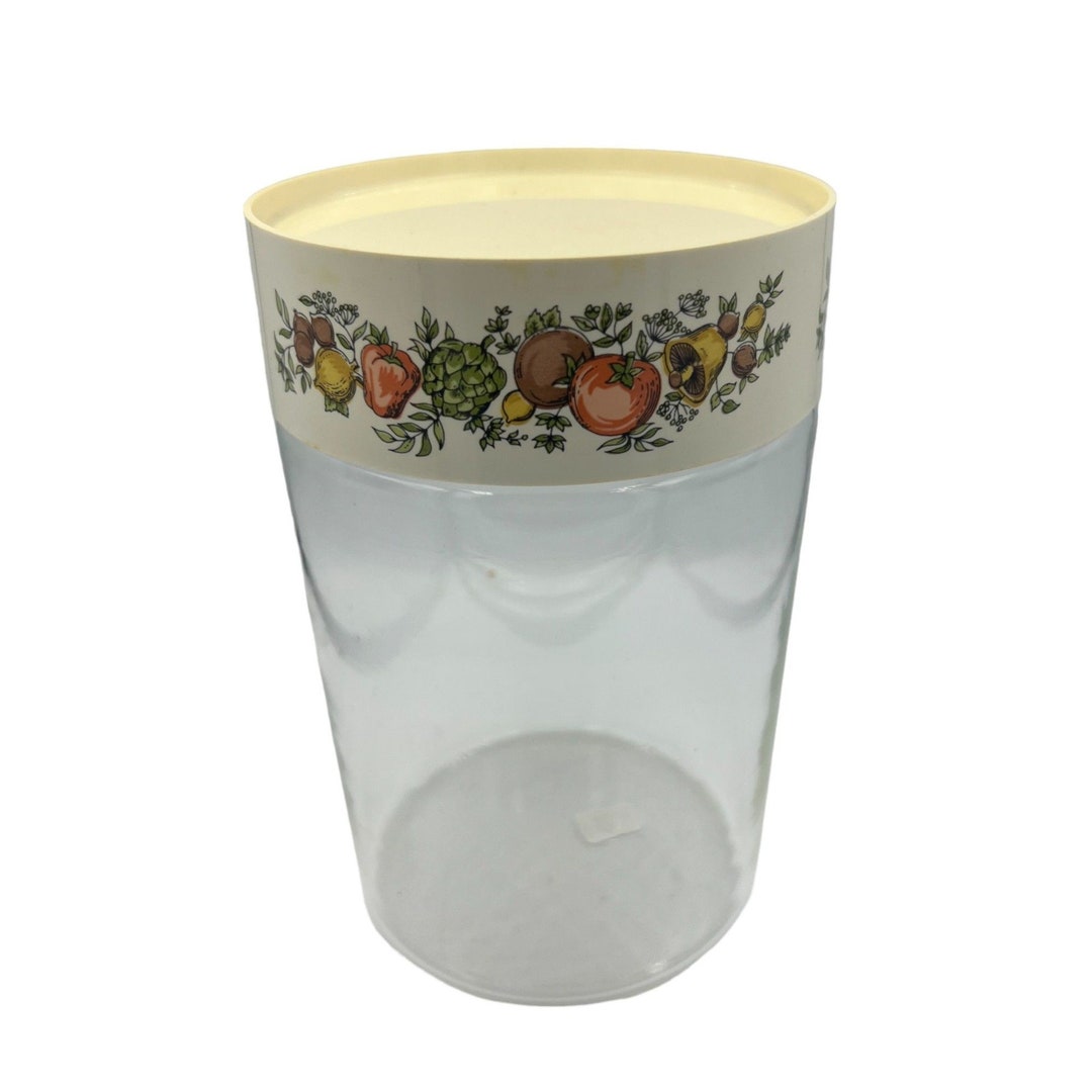 Vintage MCM PYREX Glass Fruit Canister Container for Kitchen - Etsy