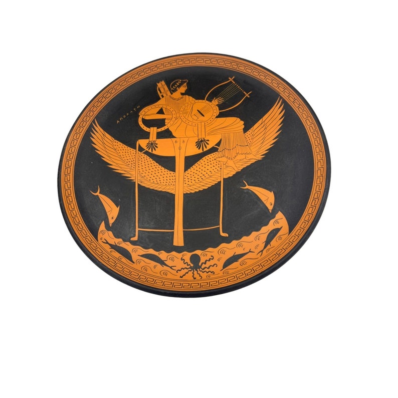 Antique Apollo Greek Mythology Museum Replica Plate - Etsy