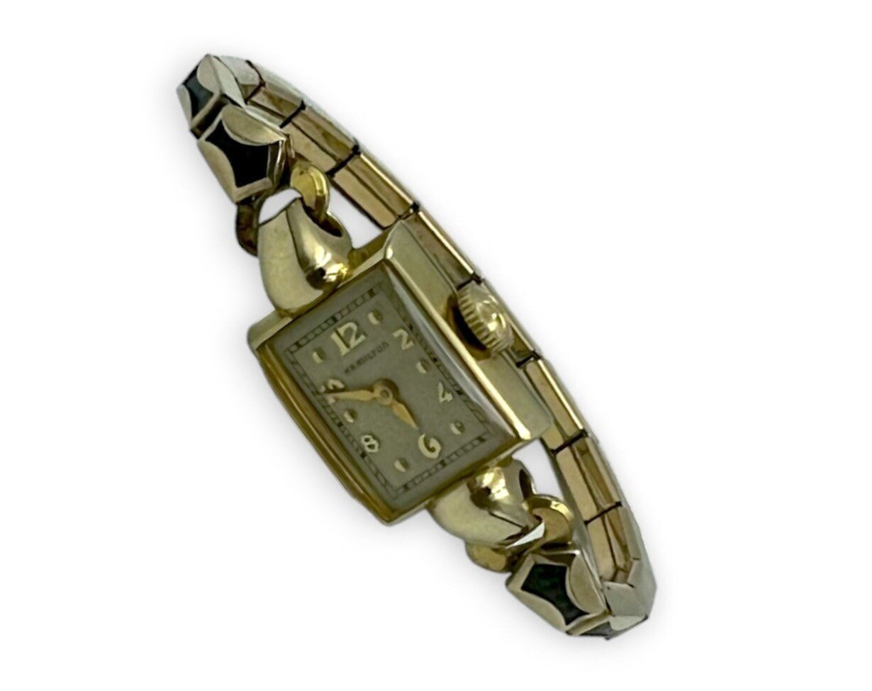 Vintage Women's Hamilton 14k Gold Watch not Scrap Gold - Etsy