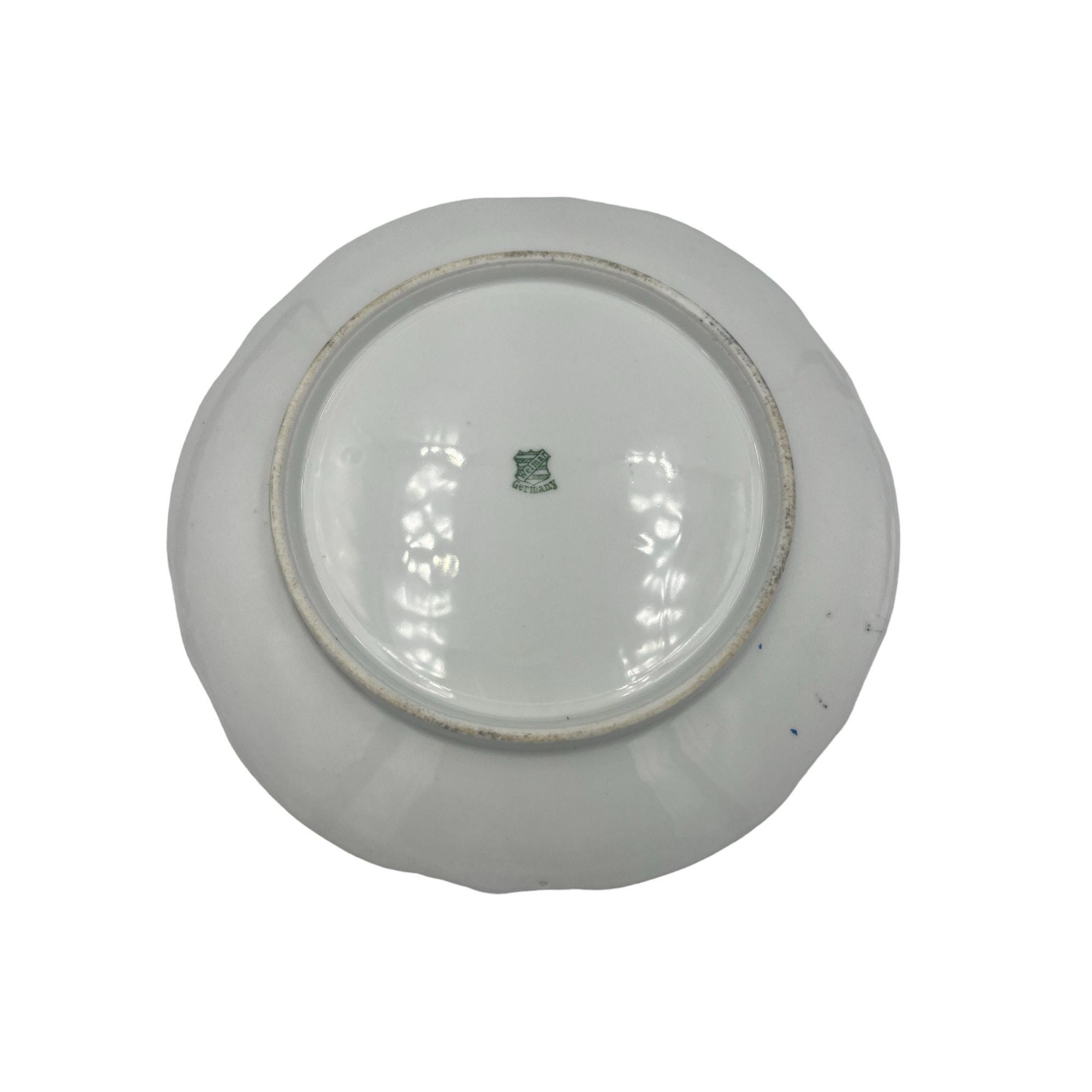 Antique Porcelain Plate With Roses by Welmar Germany - Etsy