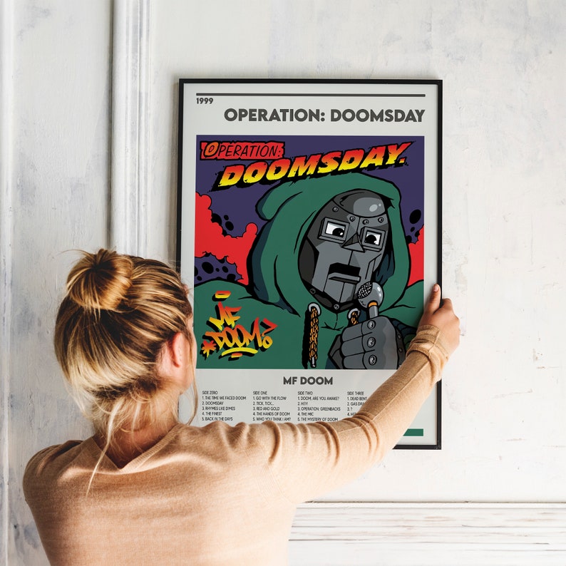 Mf Doom Operation Doomsday Album Cover Print Poster Digital Download ...