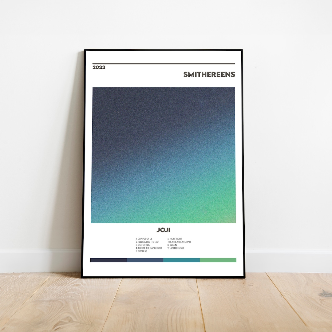 Joji Smithereens Album Cover Print Poster Digital Download Album Art