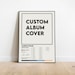 Custom Album Art Poster: Tracklist Print (digital Download) - Etsy