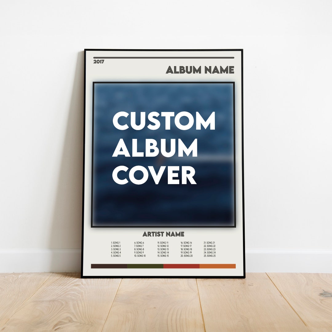 Custom Album Poster - Album Art Poster - Home Decor - Wall Art ...