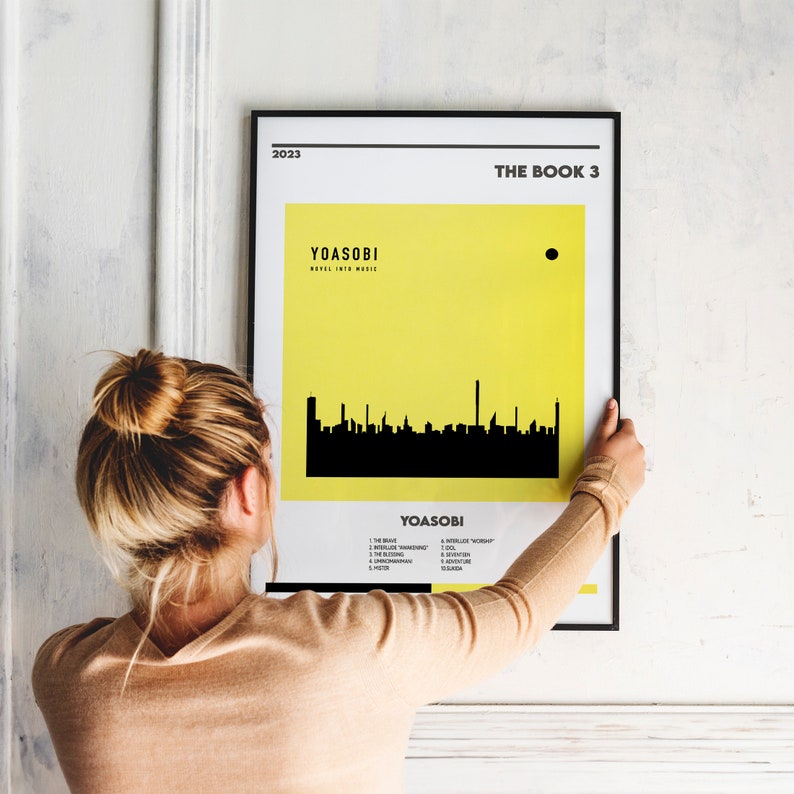 Yoasobi the Book 3 Album Cover Print Poster Digital Download Album Art ...