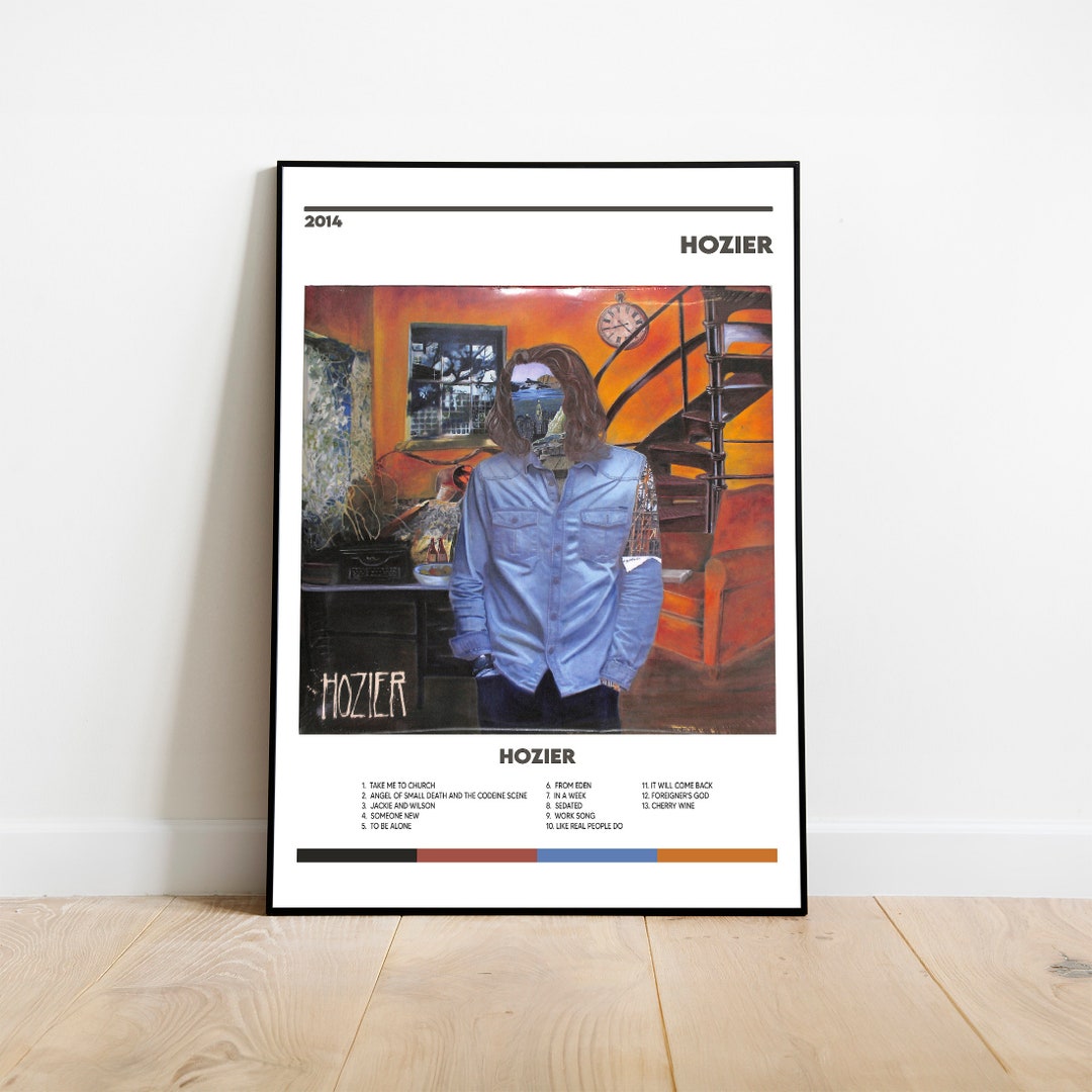 Hozier Hozier Album Cover Print Poster Digital Download Album Art High Quality Custom Poster ...