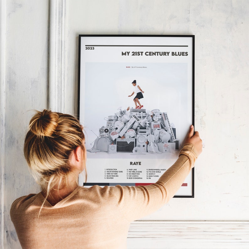 Raye My 21st Century Blues Album Cover Print Poster Digital Download ...