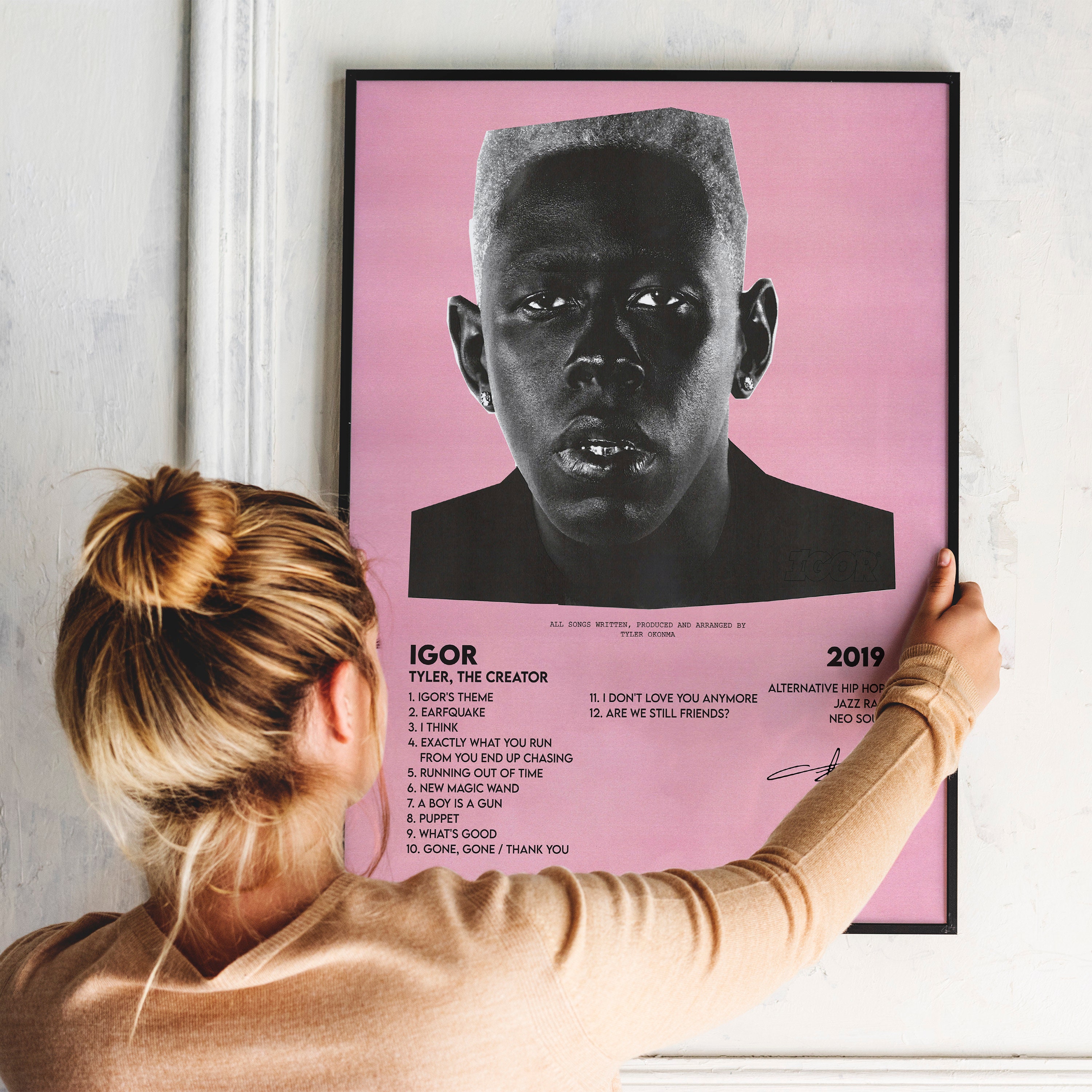 Tyler the Creator Igor Album Cover Print Poster Digital Download Album ...