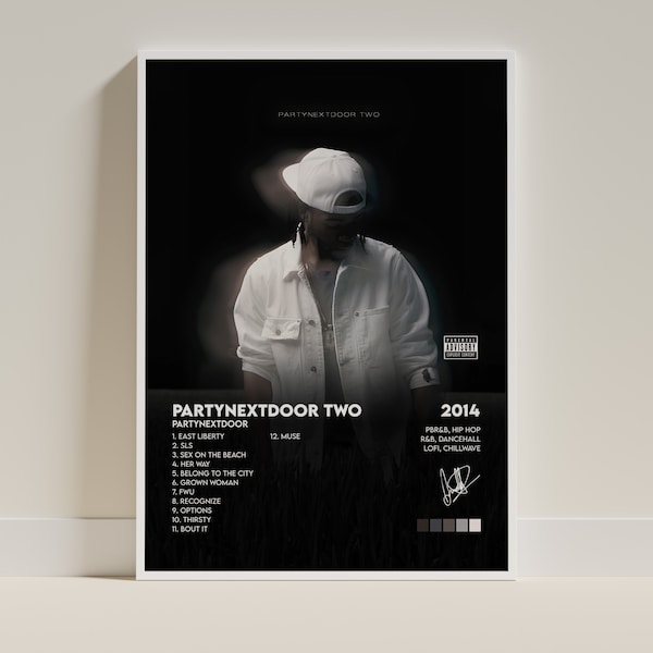 Partynextdoor Album Poster Print - Etsy