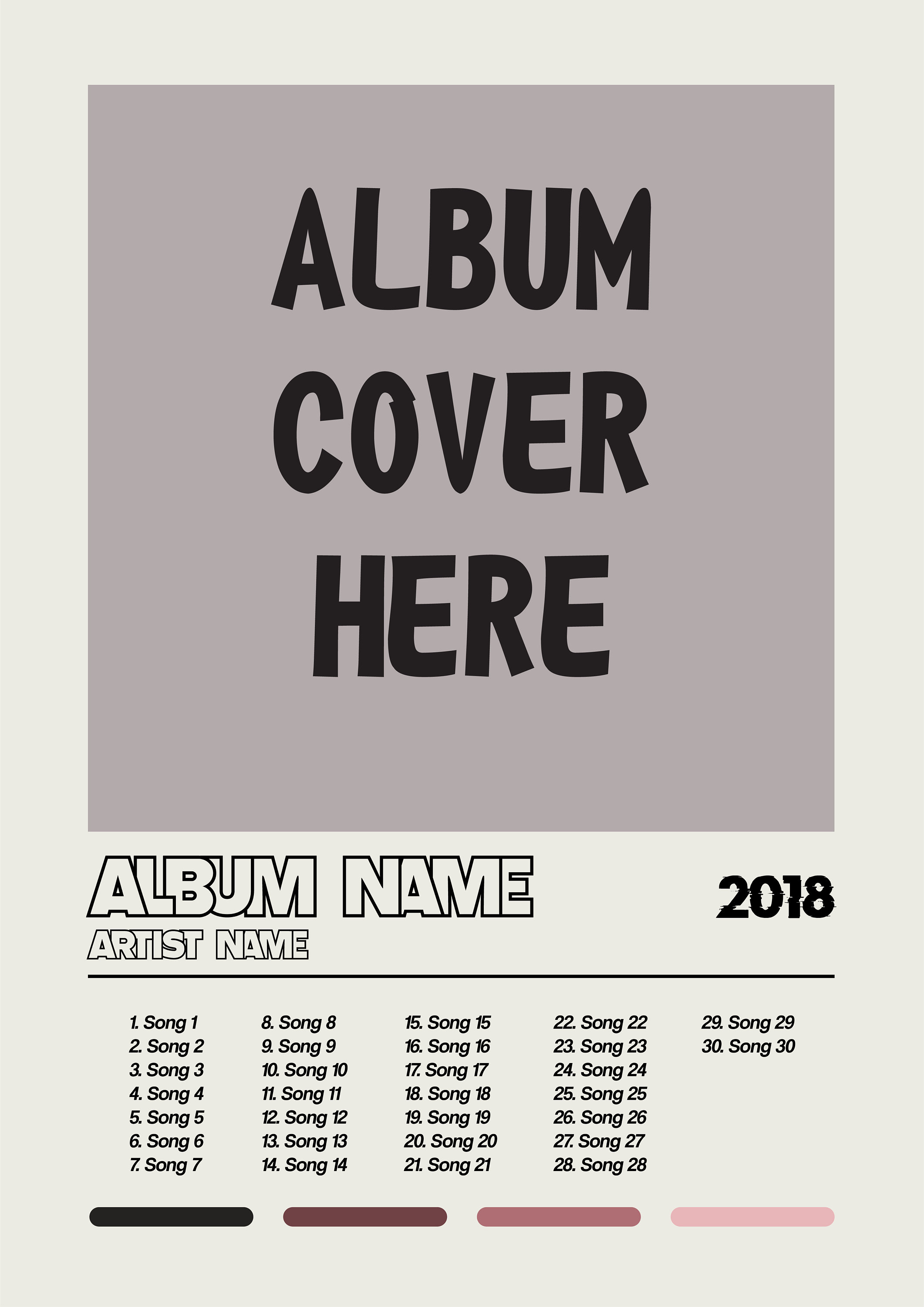 Album Cover Posters, Album Cover Prints Personalzed and Custom Wall Art ...