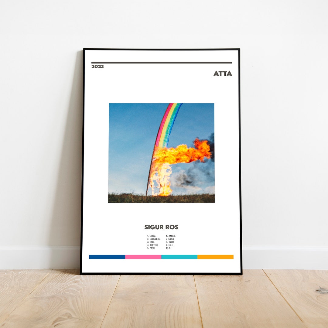 Sigur Ros Atta Album Cover Print Poster Digital Download Album Art High ...