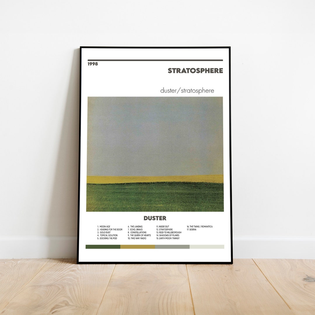 Duster Stratosphere Album Cover Print Poster Digital Download Digital ...