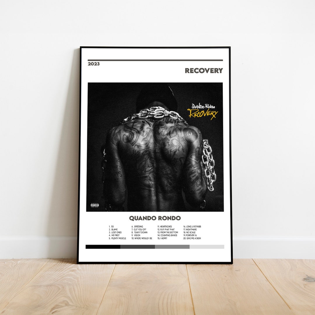 Quando Rondo Recovery Album Cover Print Poster Digital Download Album ...