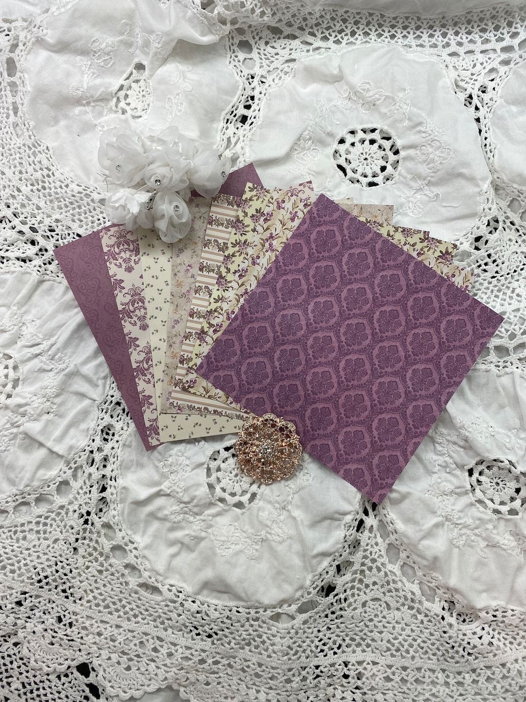 10 Decorative Papers Craft Paper Craft Supplies Paper - Etsy