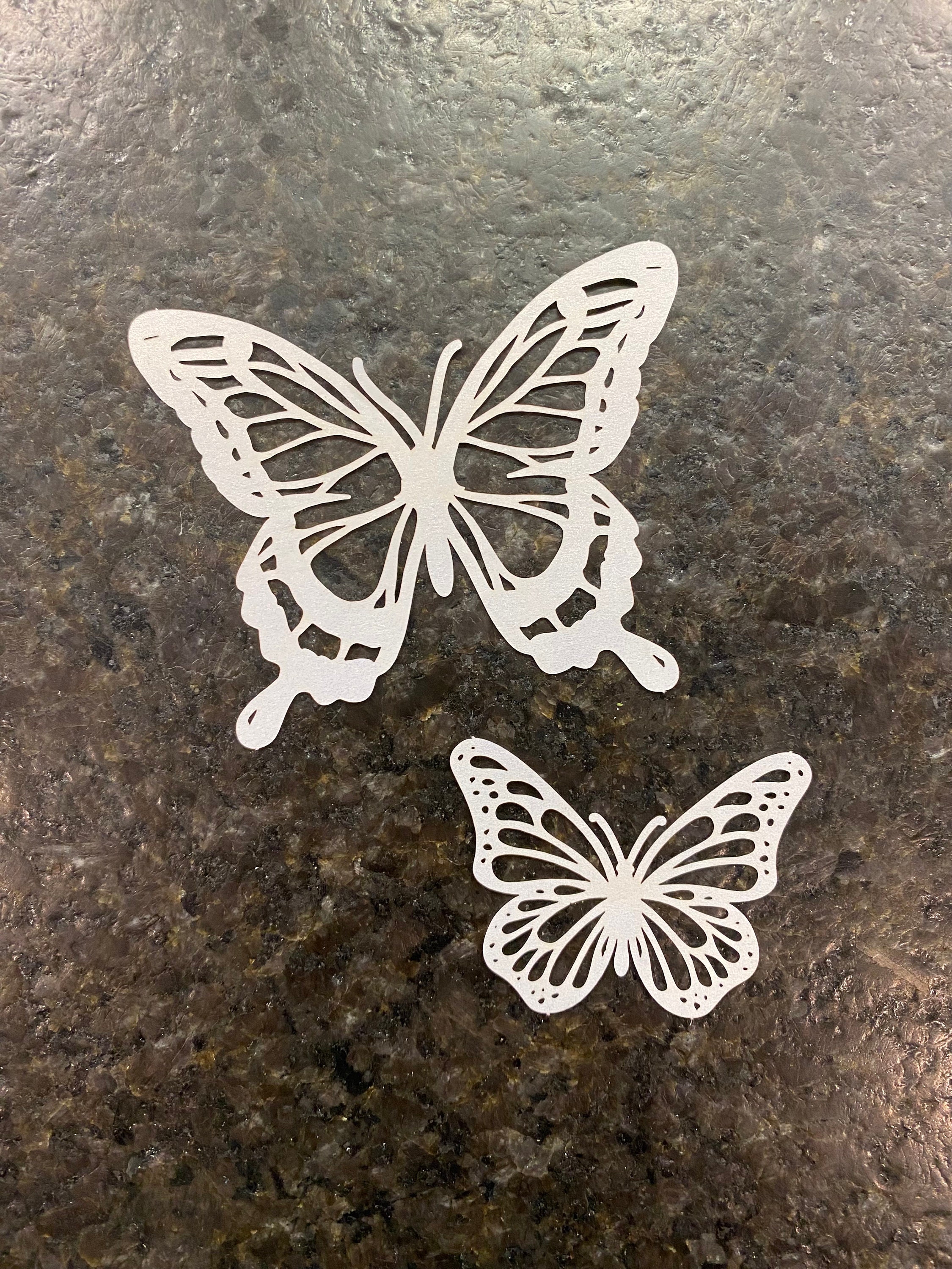 10 Butterfly Cut Outs, Craft Supplies, Paper, Scrapbooking, Stationary ...