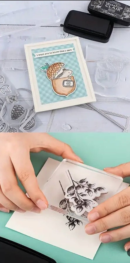 Funny, Fat Birds Stamp Rubber Stamps Funny Stamps Acrylic Stamp ...