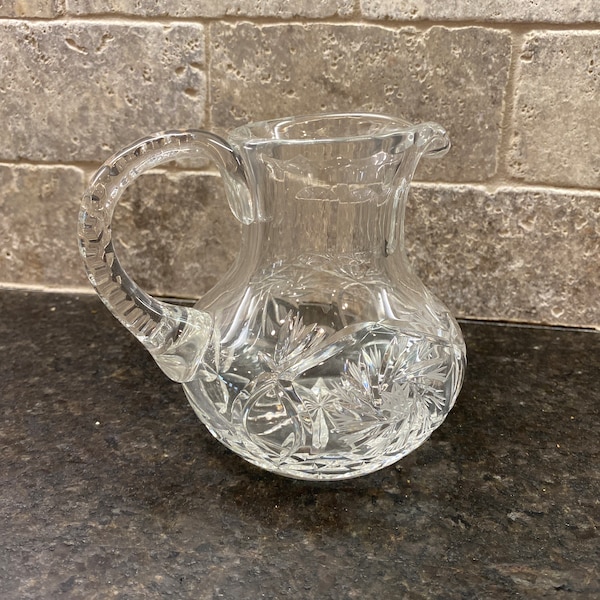 Crystal Pitcher - Etsy