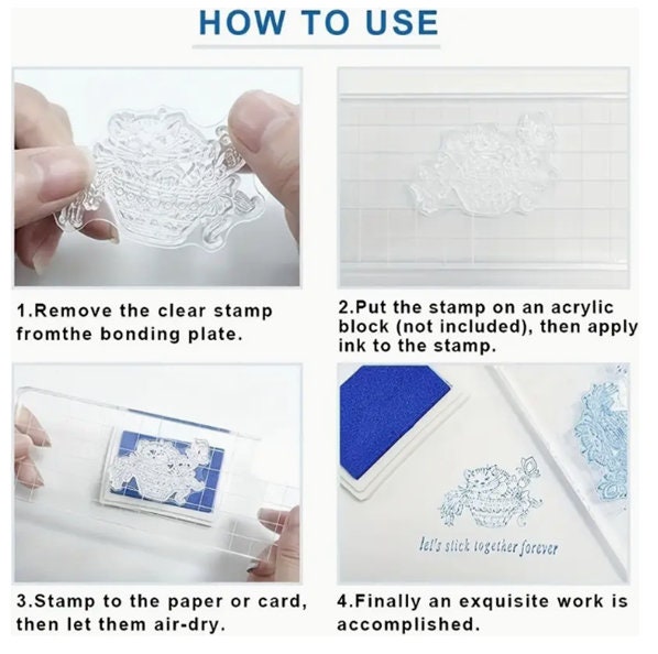 Funny, Fat Birds Stamp Rubber Stamps Funny Stamps Acrylic Stamp ...