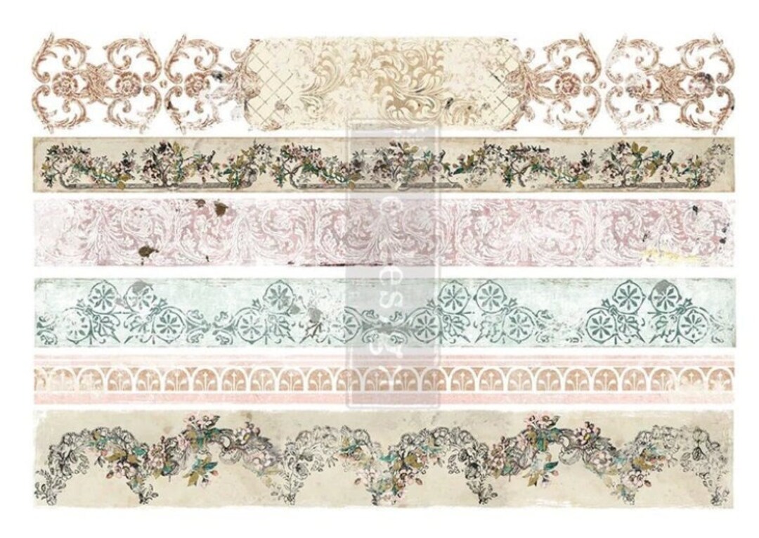 Distressed Borders Ii – 2 Sheets - Redesign by Prima - Furniture ...