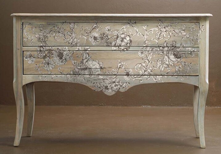 Alaina Toile Redesign by Prima Furniture Transfers French - Etsy