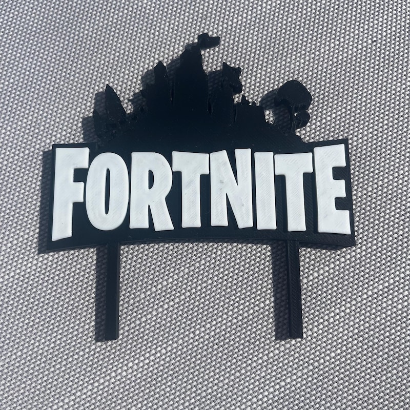 Fortnight Cake Topper - Etsy