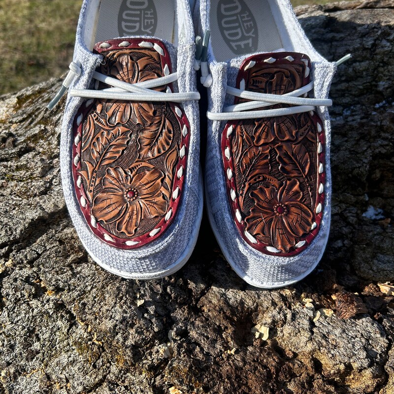 Leather Hey Dudes - Etsy