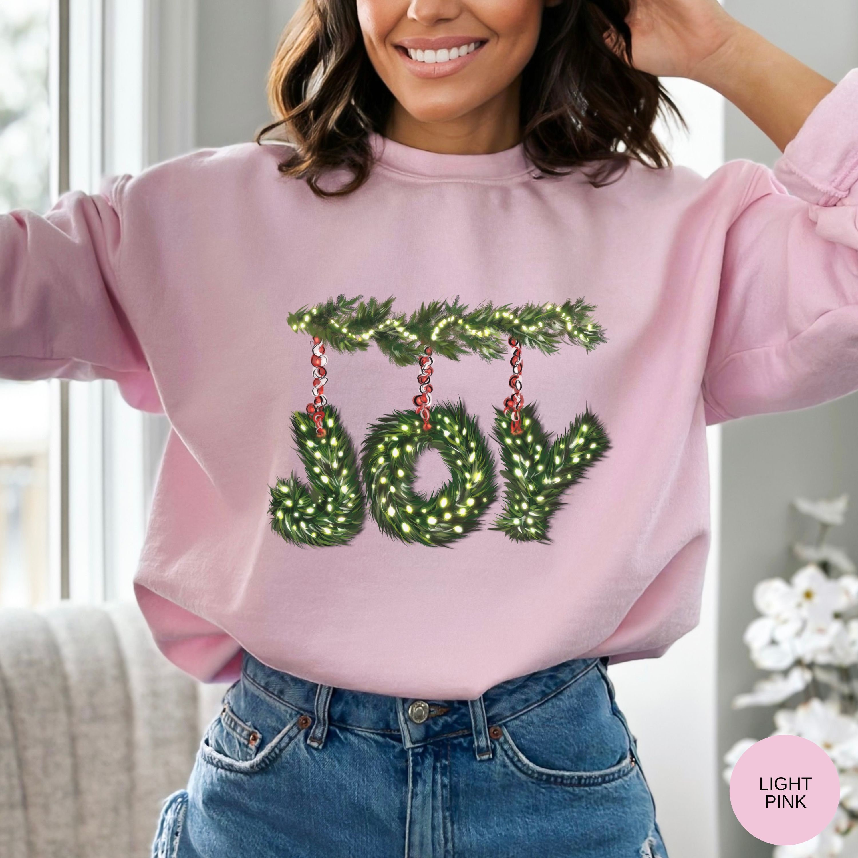 Merry Christmas Sweater Christmas Sweatshirt Womens - Etsy