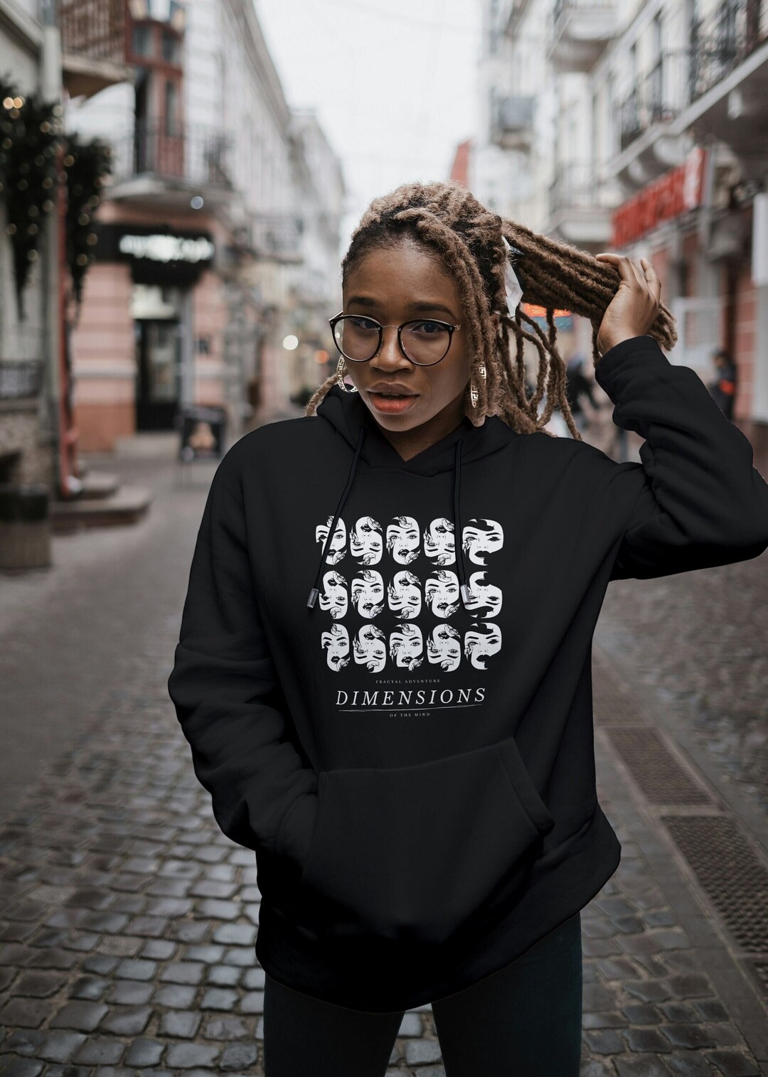 Psychedelic Design, Metaphysical Print, Trippy Dimensions, Unisex ...