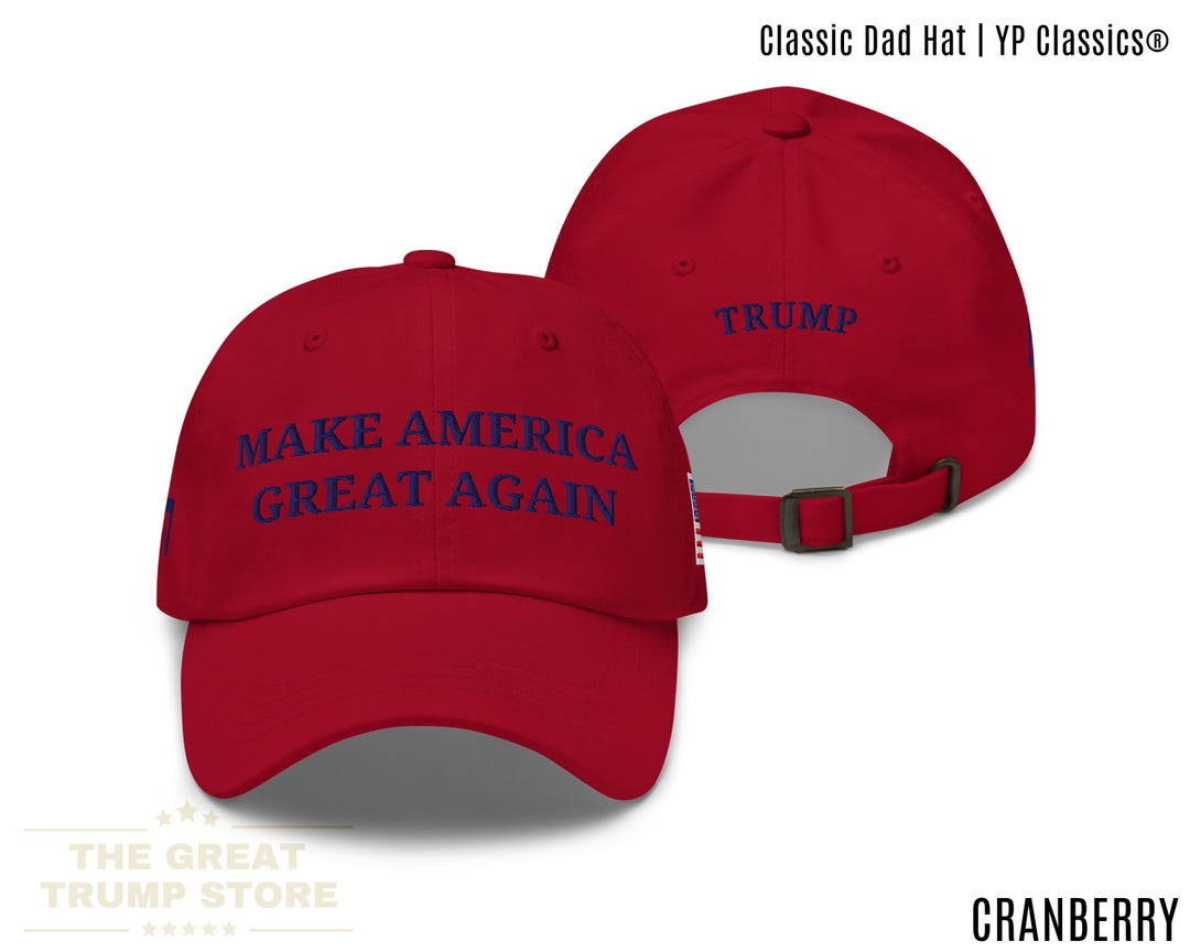 Red MAGA Hat 45 47 Trump Hat for Men Women MAGA Baseball Cap Trump Flag ...
