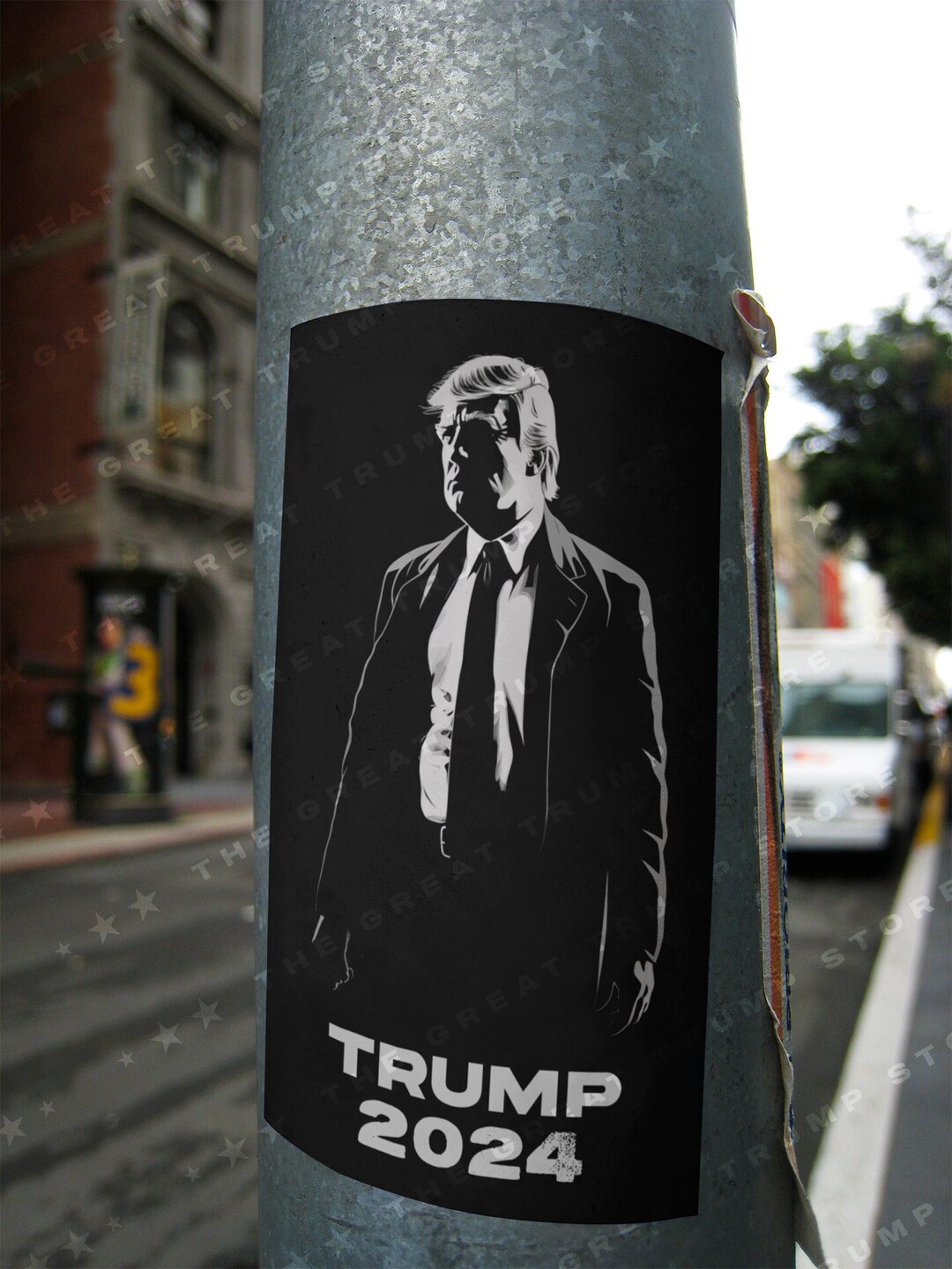 Trump 2024 Poster Political Wall Art Print Donald Trump Patriotic Home ...