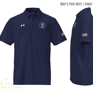 45 47 Shirt Trump Polo for Men MAGA Golf Shirt Pro Trump Performance ...