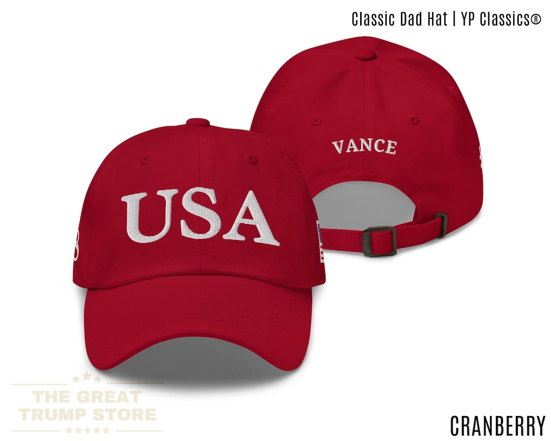 JD Vance 48 Hat USA Classic Baseball Hat Trump Vance for President 2028 ...