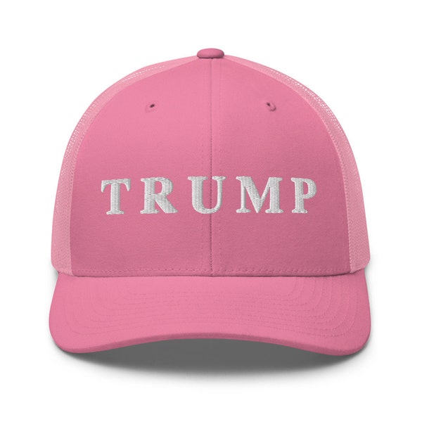Pink Trucker Trump Hat - Etsy