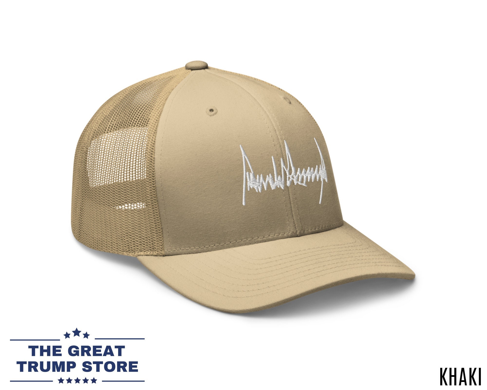 Trump Trucker Hat Trump Signature Cap Trump Dad Hat Trump Gift for Dad ...