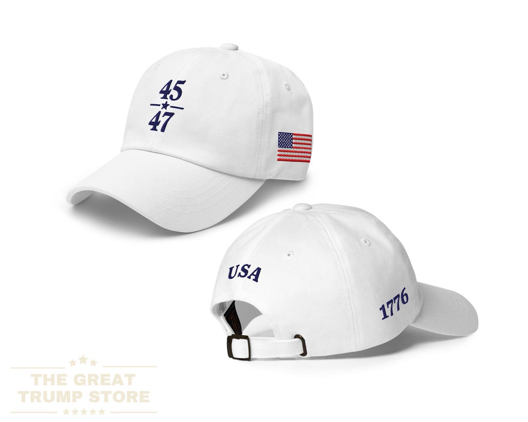 Trump 45 47 Hat, Trump 2024 Hat, Trump Hats for Men and Women, Trump ...