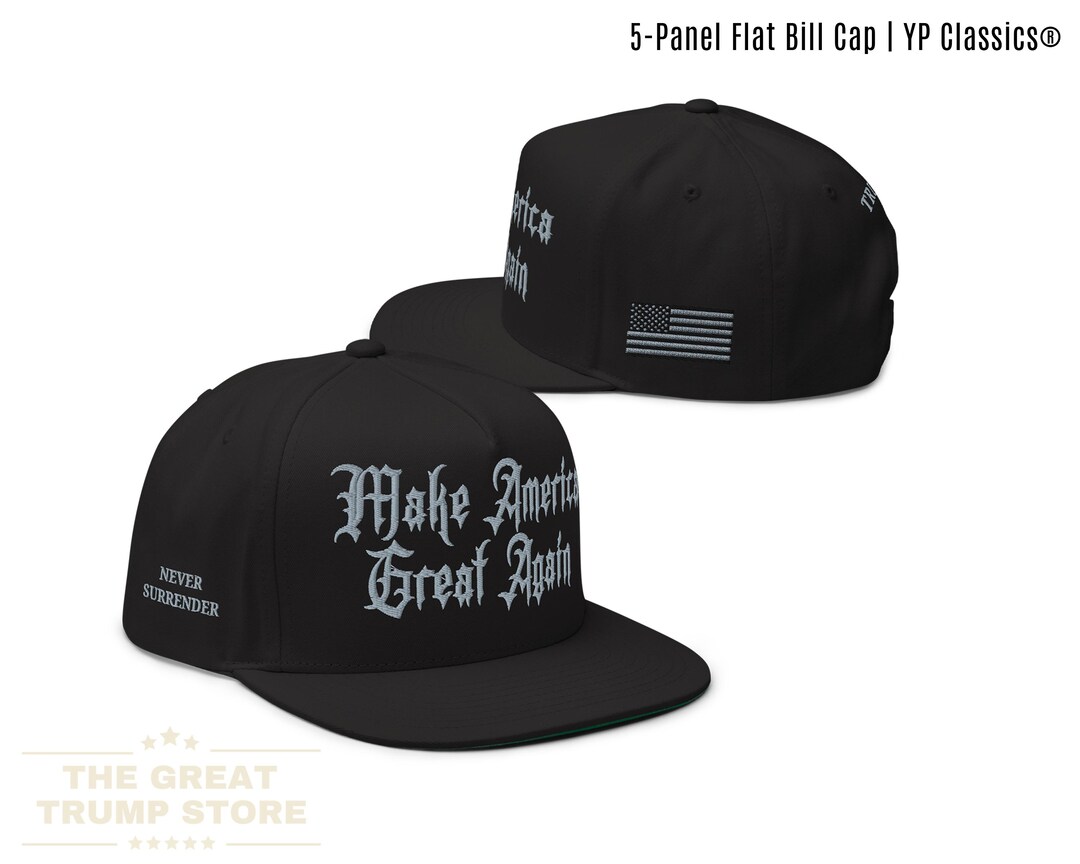 Dark Gothic MAGA Hat Elon Musk Dark MAGA Hat Black Trump Hat Goth MAGA ...