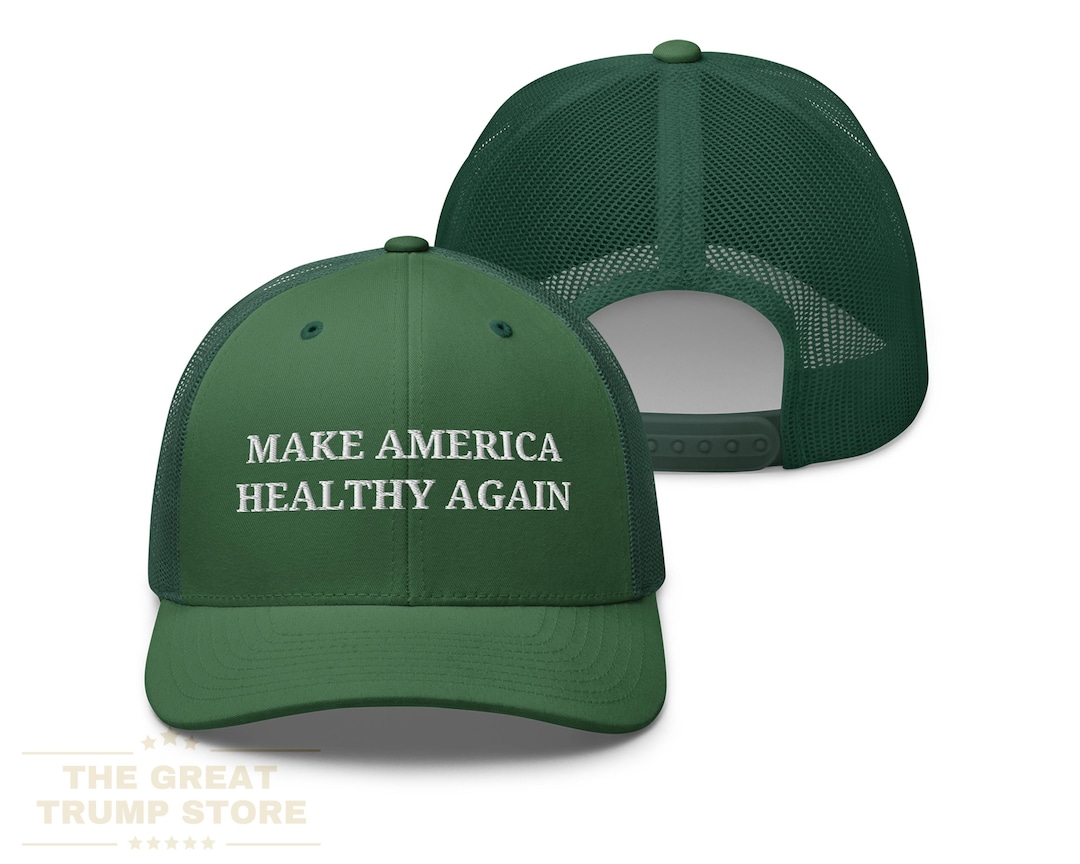 Make America Healthy Again Hat MAHA Trump Kennedy Hat RFK Jr MAHA ...