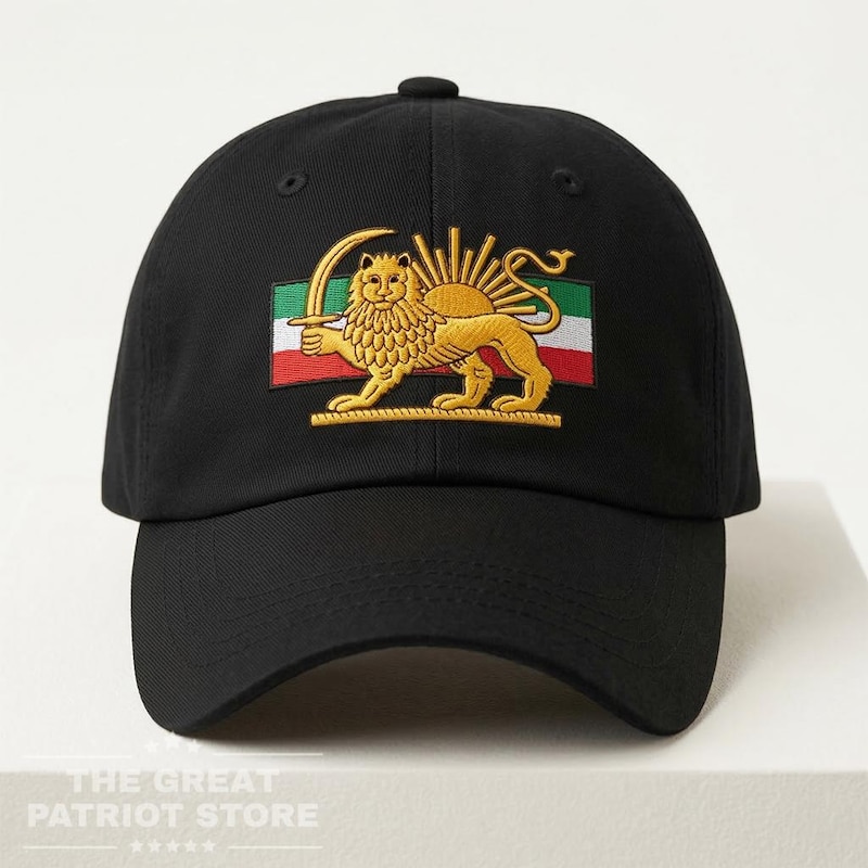 Lion and Sun Hat Iran - Etsy