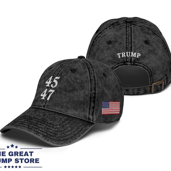 Trump 45 47 Hat - Etsy