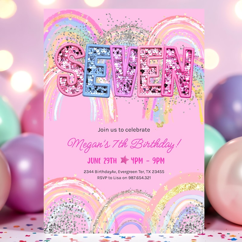 Rainbow Print and Girls - Etsy UK