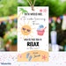 Editable Summer Teacher Appreciation Gift Tag Kids Your Turn to Relax ...