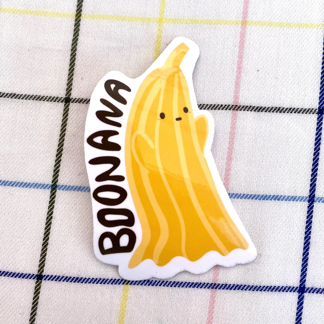 Boonana Vinyl Sticker - Etsy