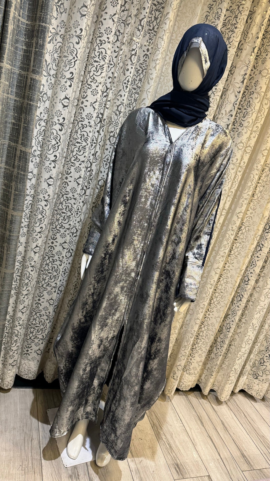 Plus Size Dubai Abayas, Modest Clothing Free Size, Length 56 Ramadan ...