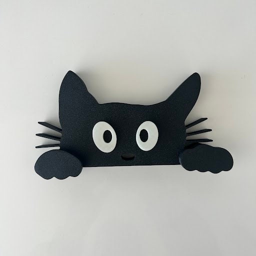 Black Cat Door Topper - Etsy