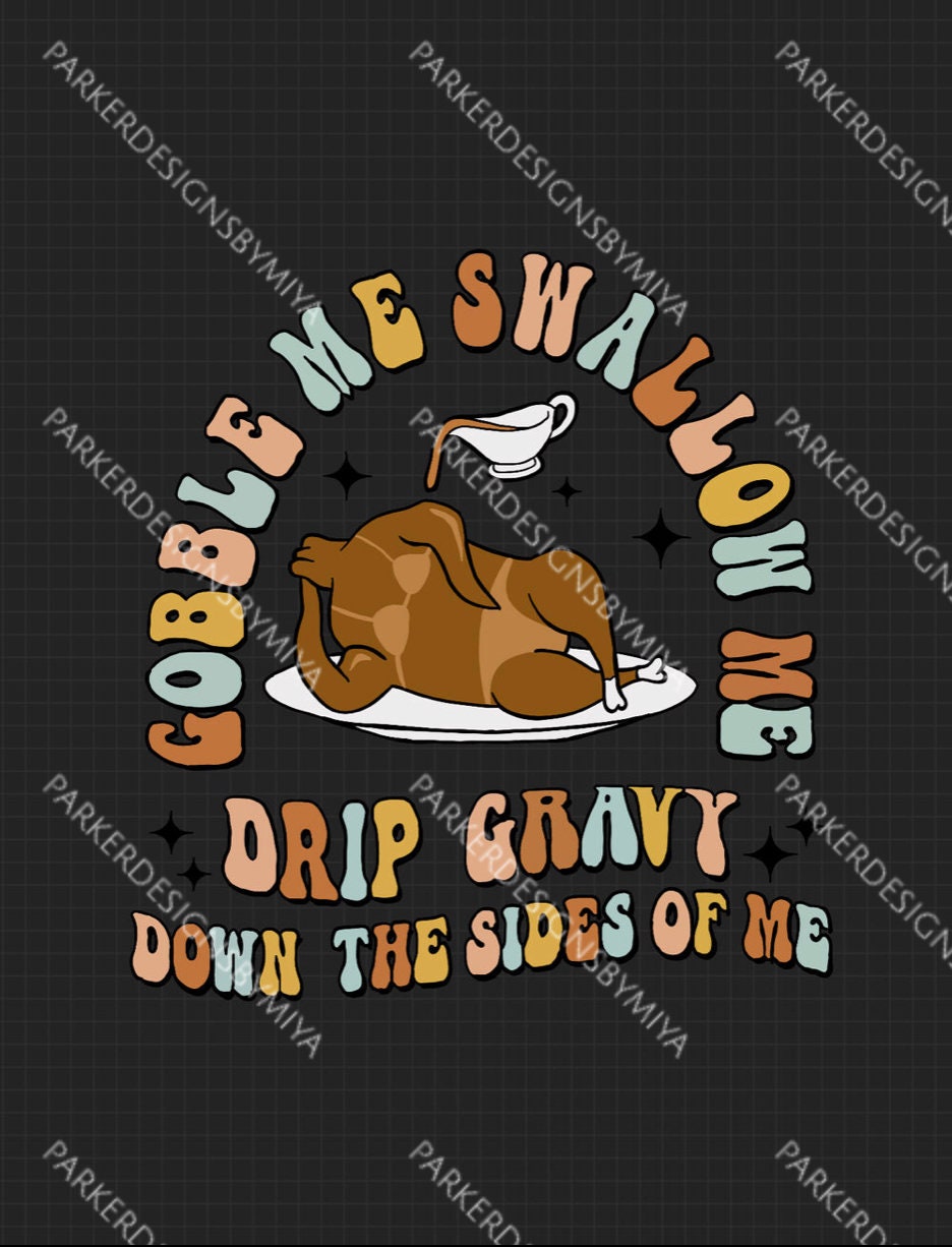 Digital* Gobble Me Thanksgiving Png - Etsy