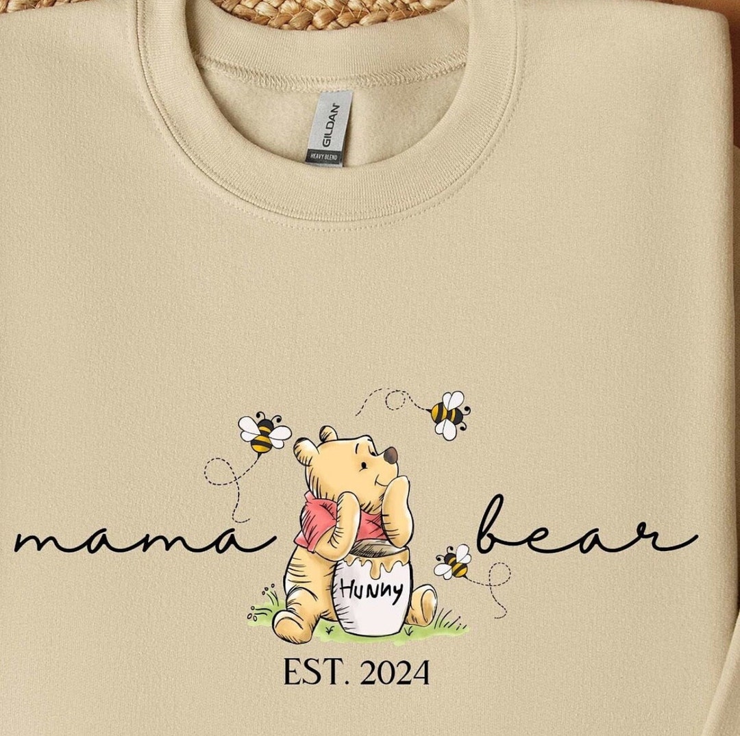 DIGITAL* Winnie the Pooh MAMA Shirt Print - Etsy