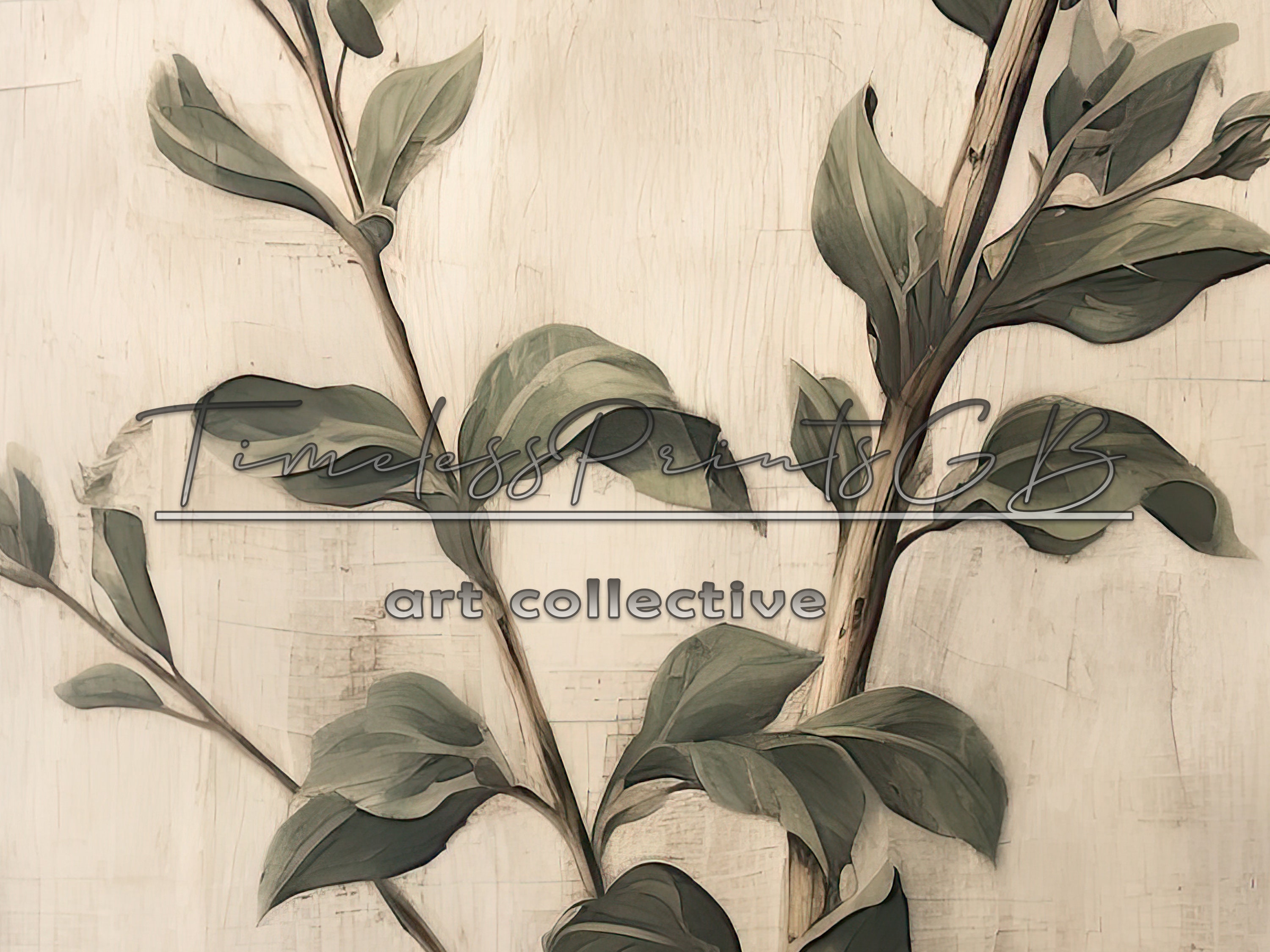 Printable Tree Branch Vintage Wall Art Branch Poster Home Decor Vintage ...