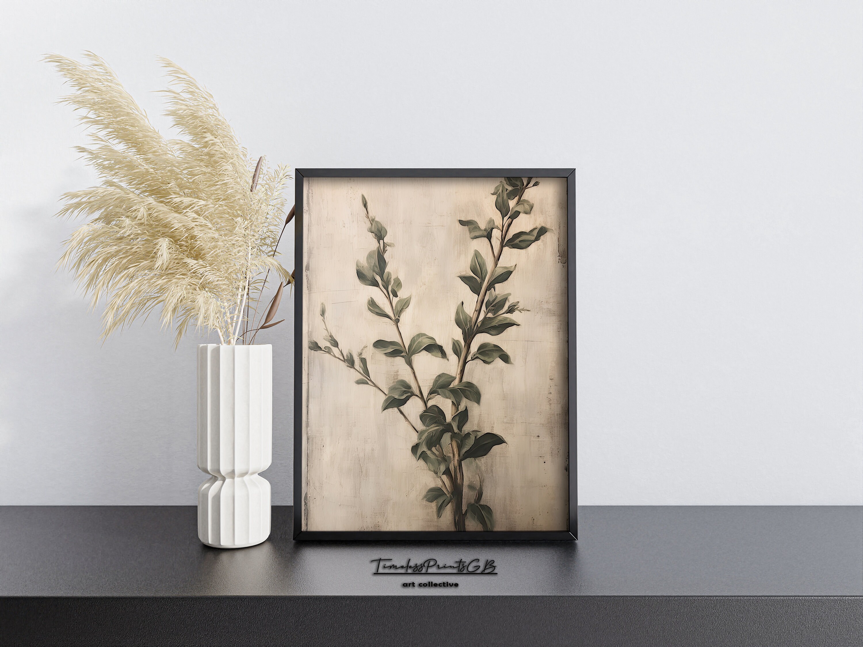 Printable Tree Branch Vintage Wall Art Branch Poster Home Decor Vintage ...